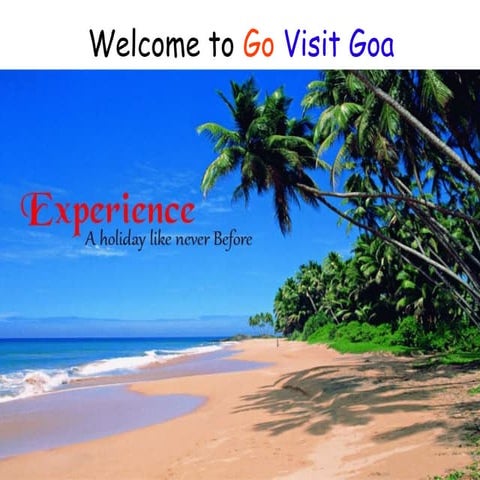28 Places You Must Visit in Goa | PPTX