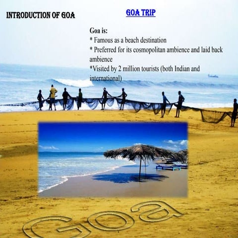 Goa hotels and resorts | PPTX