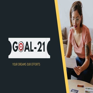 Goal 21 official buisness plan | PPT