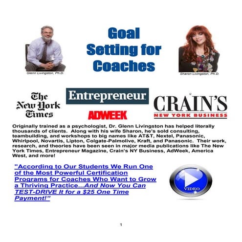 Goal Setting For Coaches | PDF