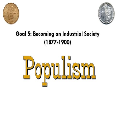 Goal 5 populism | PPT