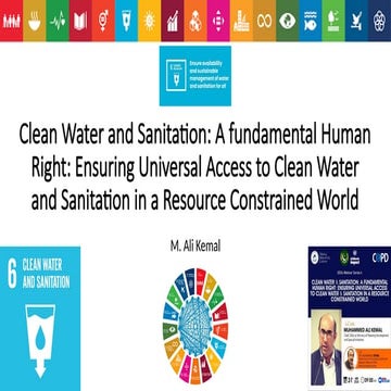 clean water and sanitation | PPTX