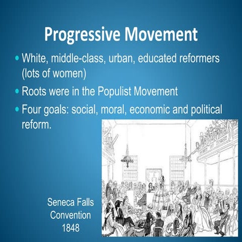Goal 7 the progressive era | PPTX