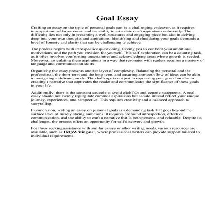 Goal Essay.pdf