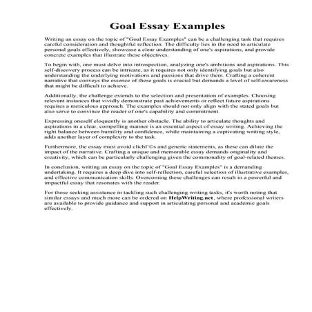 Goal Essay Examples.pdf