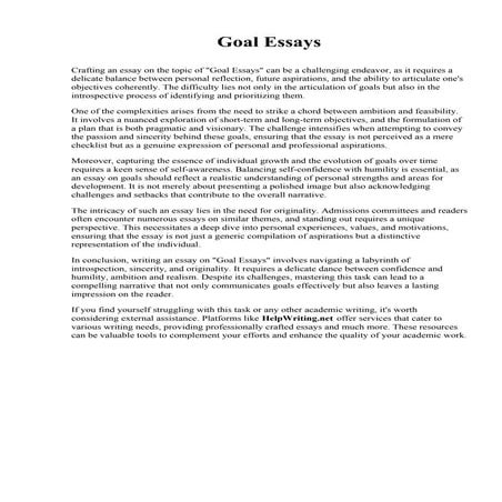 Goal Essays.pdf