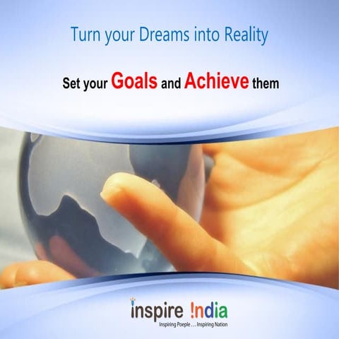 Goals turn your dreams into reality | PDF