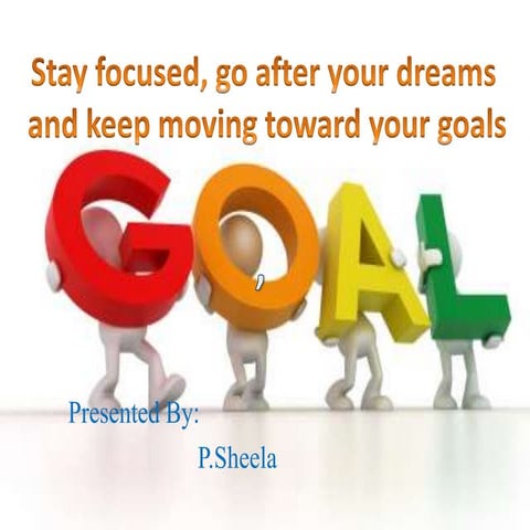 Goal setting | PPT