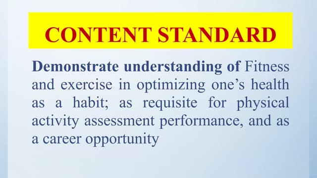 PHYSICAL EDUCATION (Exercise Program Design) | PPTX