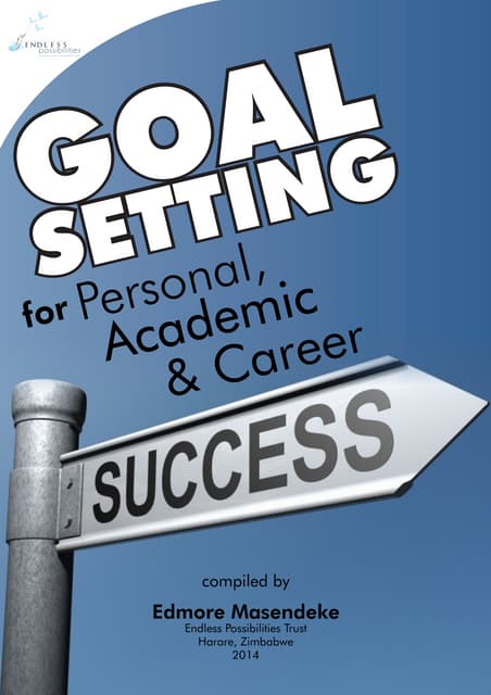Goal formulation and target setting | PPTX