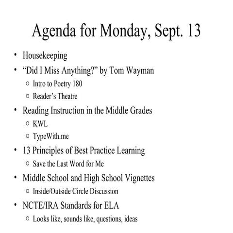 Goals of Reading Instruction | PPT