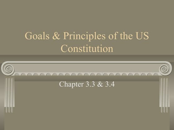 U.S. Constitution - Preamble | PPT