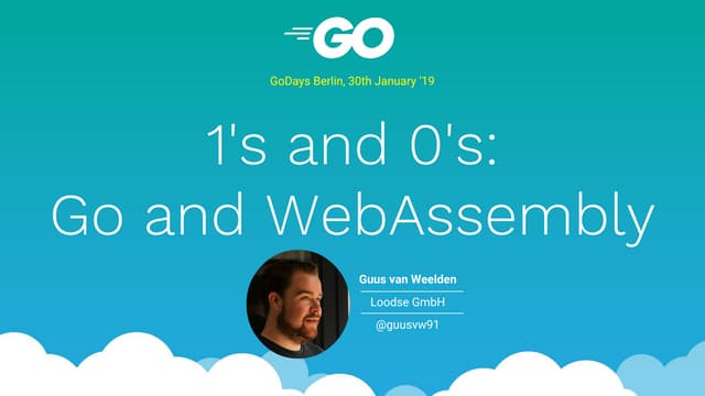 Go And Webassembly Ppt
