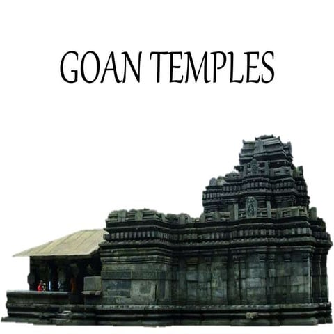 Goan temples | PPTX