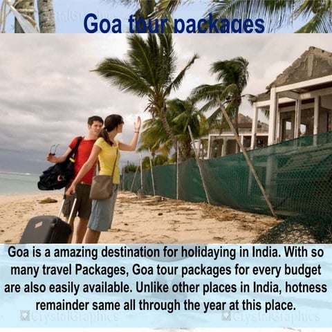 Goa tour packages | PPT