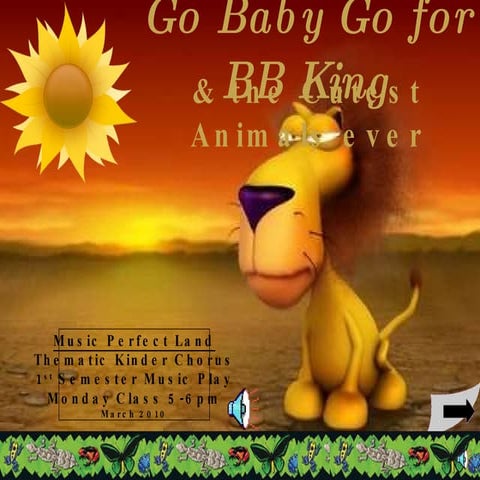 Go Baby Go For Bb King & The Cutest Animals Ever | PPT