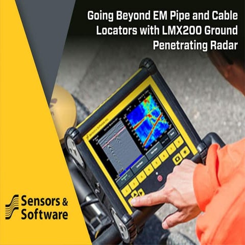 Go beyond EM pipe and cable locators with LMX200 GPR | PDF ...