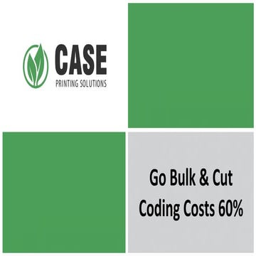 Go Bulk & Cut Coding Costs 60% | PPT