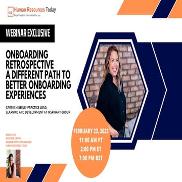 Onboarding Retrospective - A Different Path to Better Onboarding ...