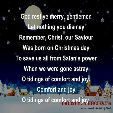 God Rest Ye Merry Gentlemen | PPS