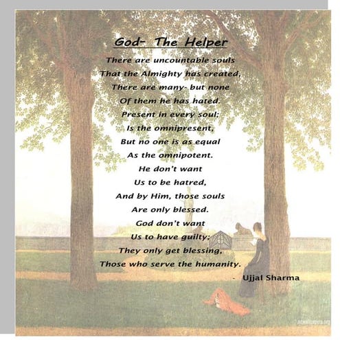 God the helper | PDF