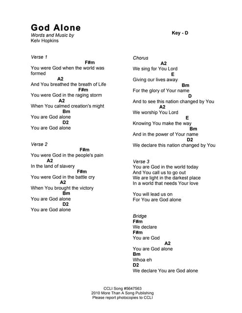 Stand firm chords | PDF