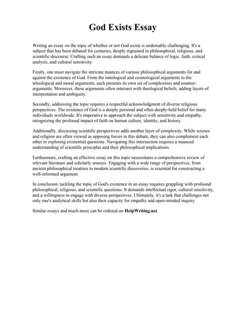 Who Is God Essay.pdf