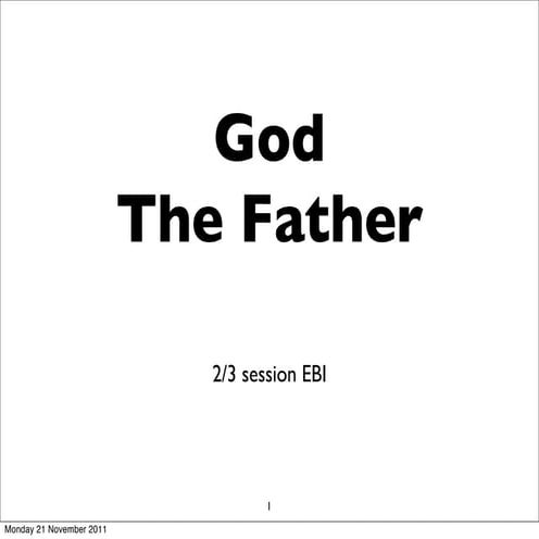 God The Father | PDF