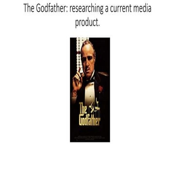 Godfather analysis redone | PPTX