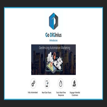 Geo Fencing by Go DiGinius | PPT