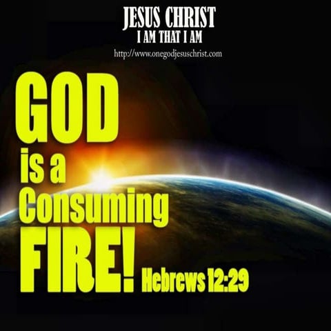 God Is A Consuming Fire | PPTX
