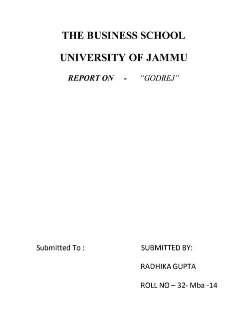 Godrej logo | PPTX | Business | Business and Finance