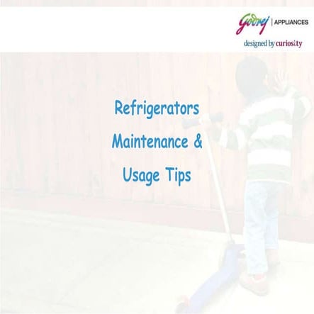 Godrej refrigerators. Single,double doors Online | PDF