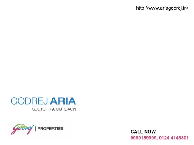 Godrej Aria ~ Godrej New Project Sector 79 Gurgaon | PDF