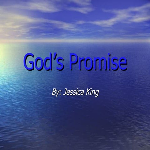 God’S Promise | PPT