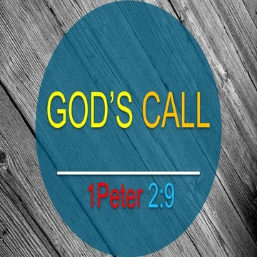 GODS CALL.ppt