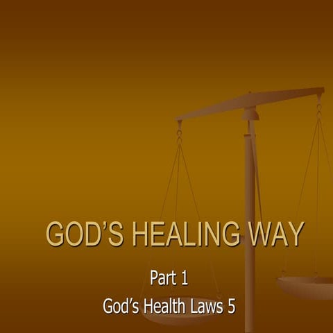26OCT2024 - Health Talk: Adventist Health Message by Dr Dicky Ng | PPT
