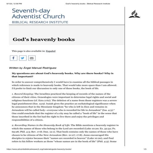 God's heavenly books - Biblical Research Institute.pdf