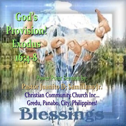 God's provision! | PPT