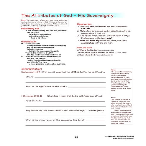 God's sovereignty | PDF | Christianity | Religion & Spirituality