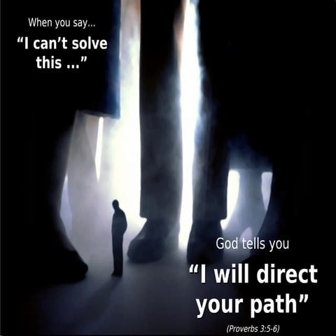 God Tells You | PPT