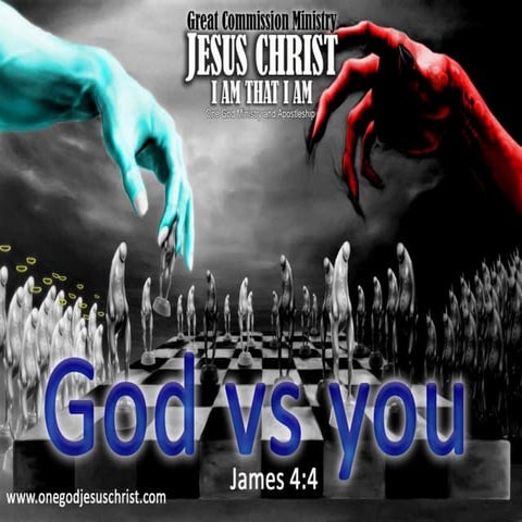God vs you | PPT