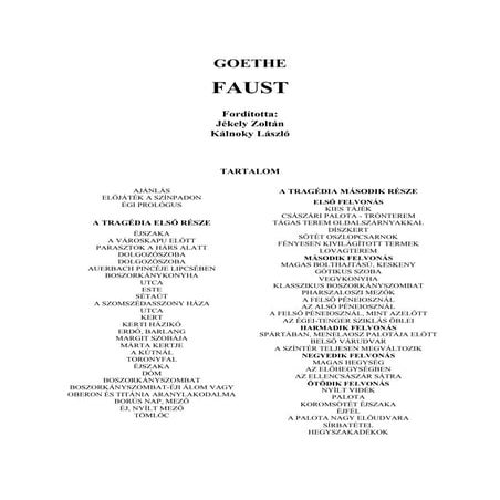 Goethe: Faust | PDF
