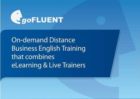 Go Fluent Corporate Brochure | PPT