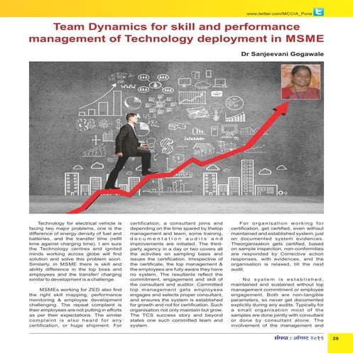Team dynamics for skill and performance management of Technology ...