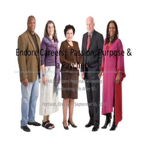 Goggin: Encore Careers | PPTX