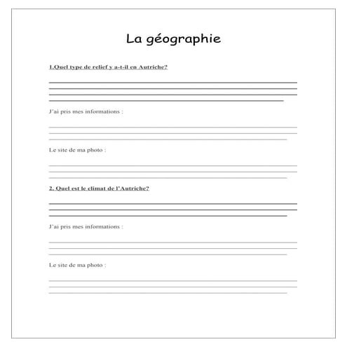 GéOgraphie | DOC