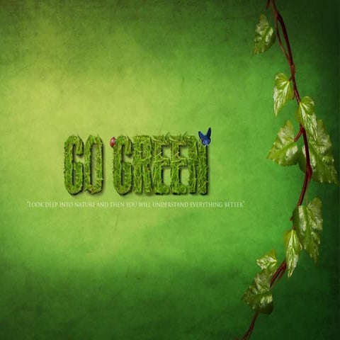 Go green | PPTX