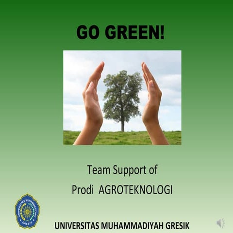 Keep Green for Our Environment | PPT