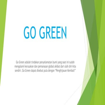 Go Green slides presentation Muhammad.pptx